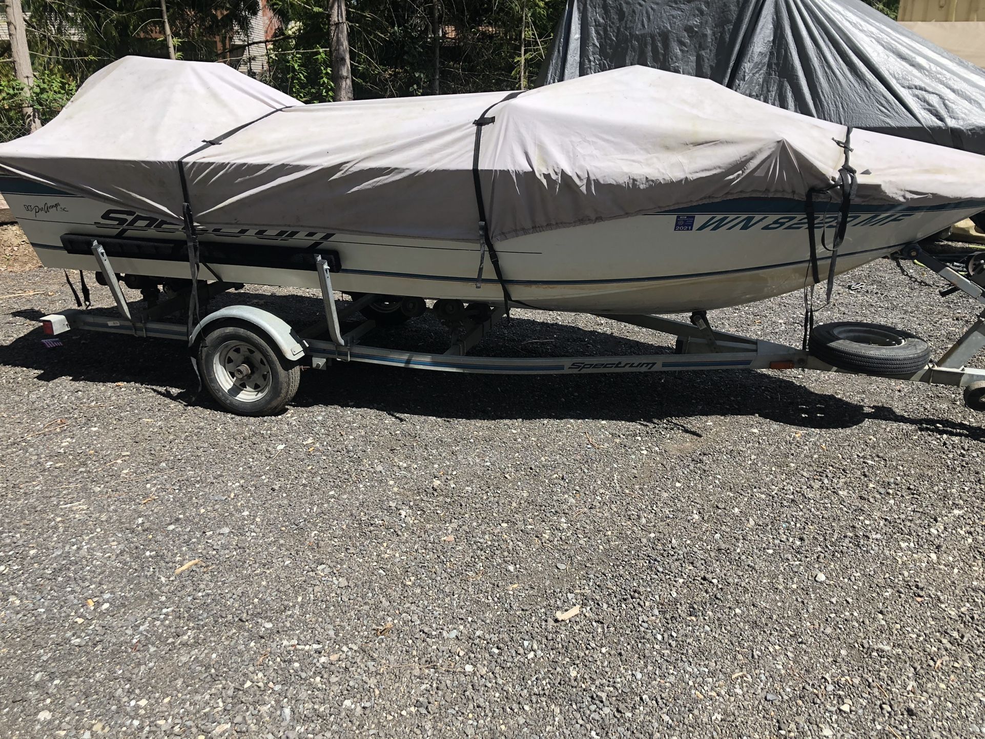 1996 Spectrum 16ft Bass Boat for Sale in Marysville, WA - OfferUp