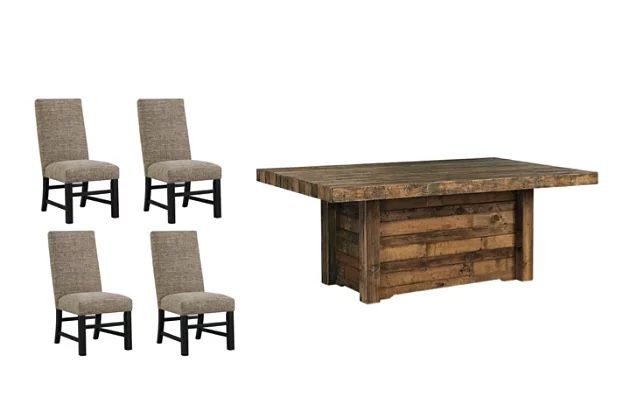 HUGE Ashley Furniture Blowout Sale Brand New Table And SIX Chairs 50 Down Takes It Home Today Dining sets