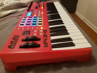 (RARE) Akai Professional MPK249 MIDI Keyboard Controller (Limited Red ...