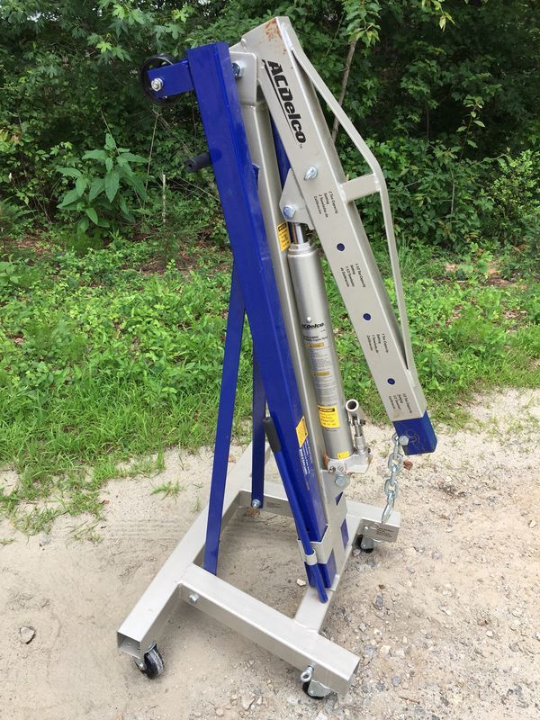 AC Delco 2 Ton Lift & 1000lb engine stand with leveler for Sale in ...
