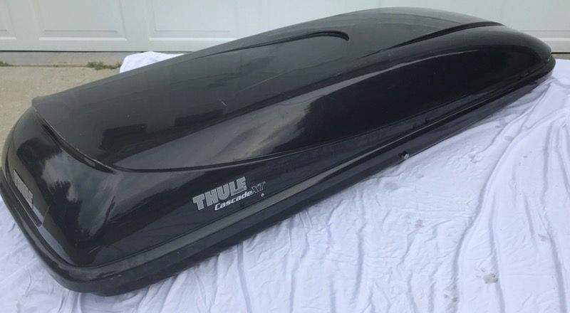 Thule Cascade XT cargo/ski carrier black for Sale in East Lansing, MI ...