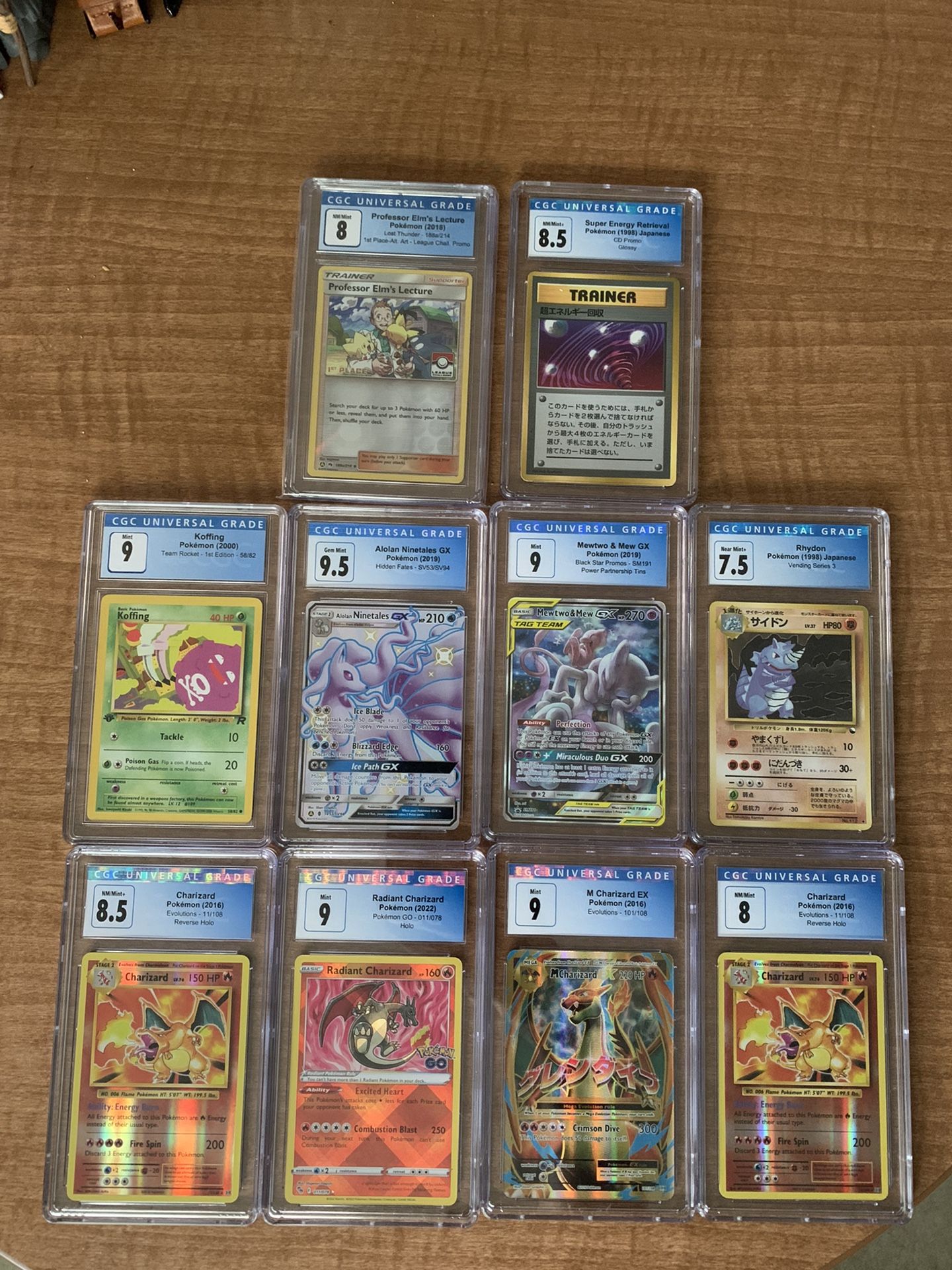 Charizard Graded Pokémon Cards CGC for Sale in Lake Worth, FL - OfferUp