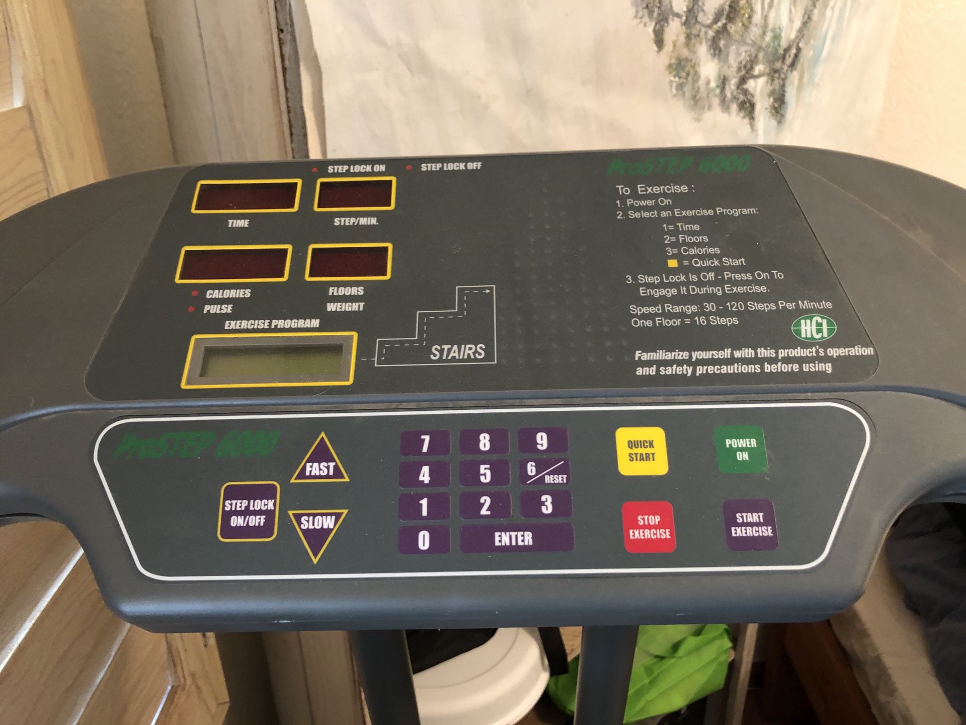 HealthCare Inc (HCI) ProStep 6000 Step Professional Stair Master ...