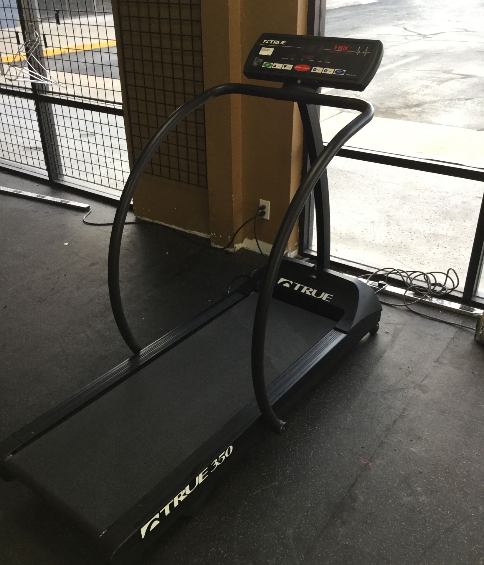 True 350 compact heavy duty treadmill With only 182 total hours of use ...