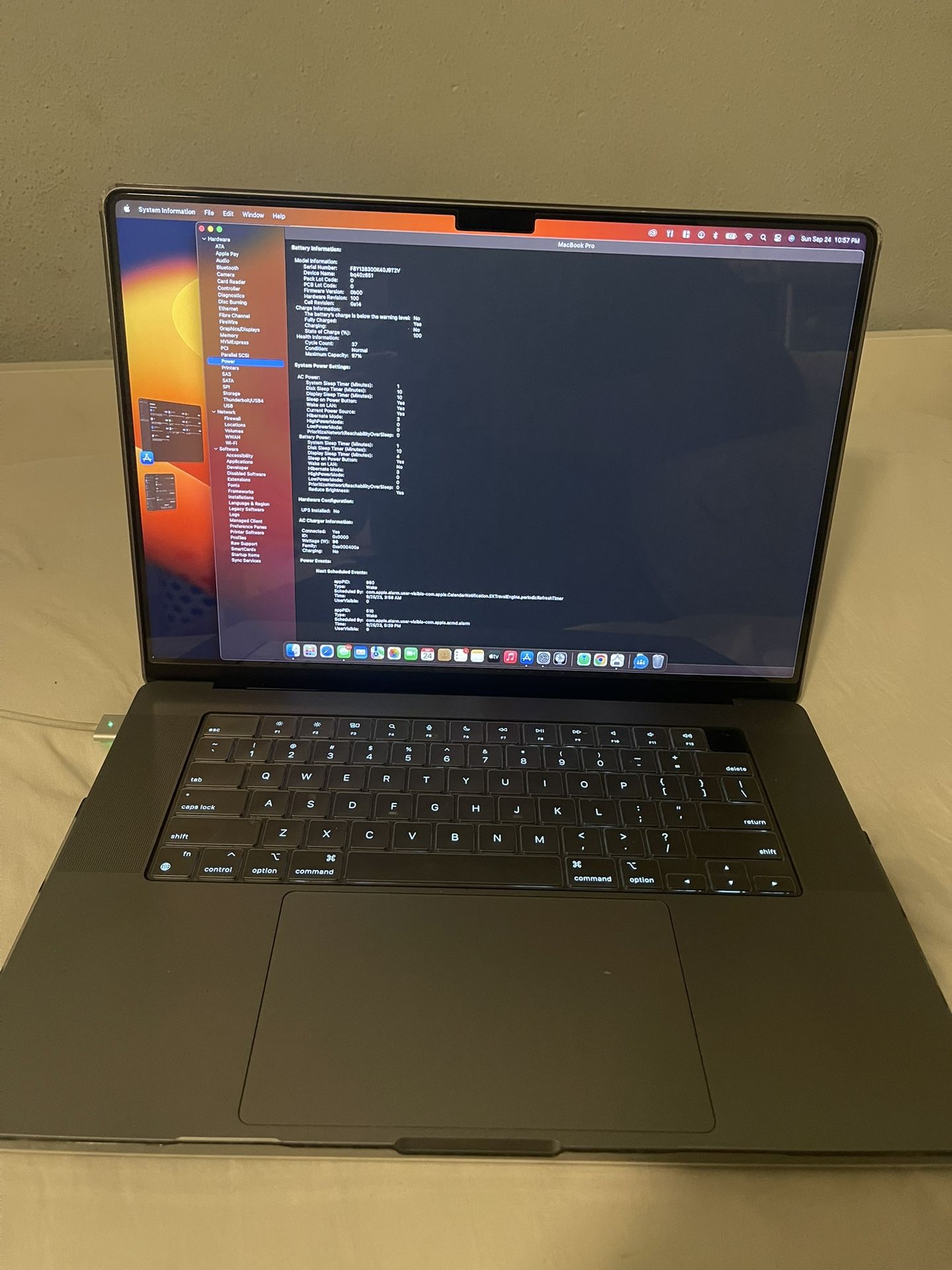 M1 MacBook Pro 16 Inch 64GB 1TB Apple Care for Sale in Houston, TX ...