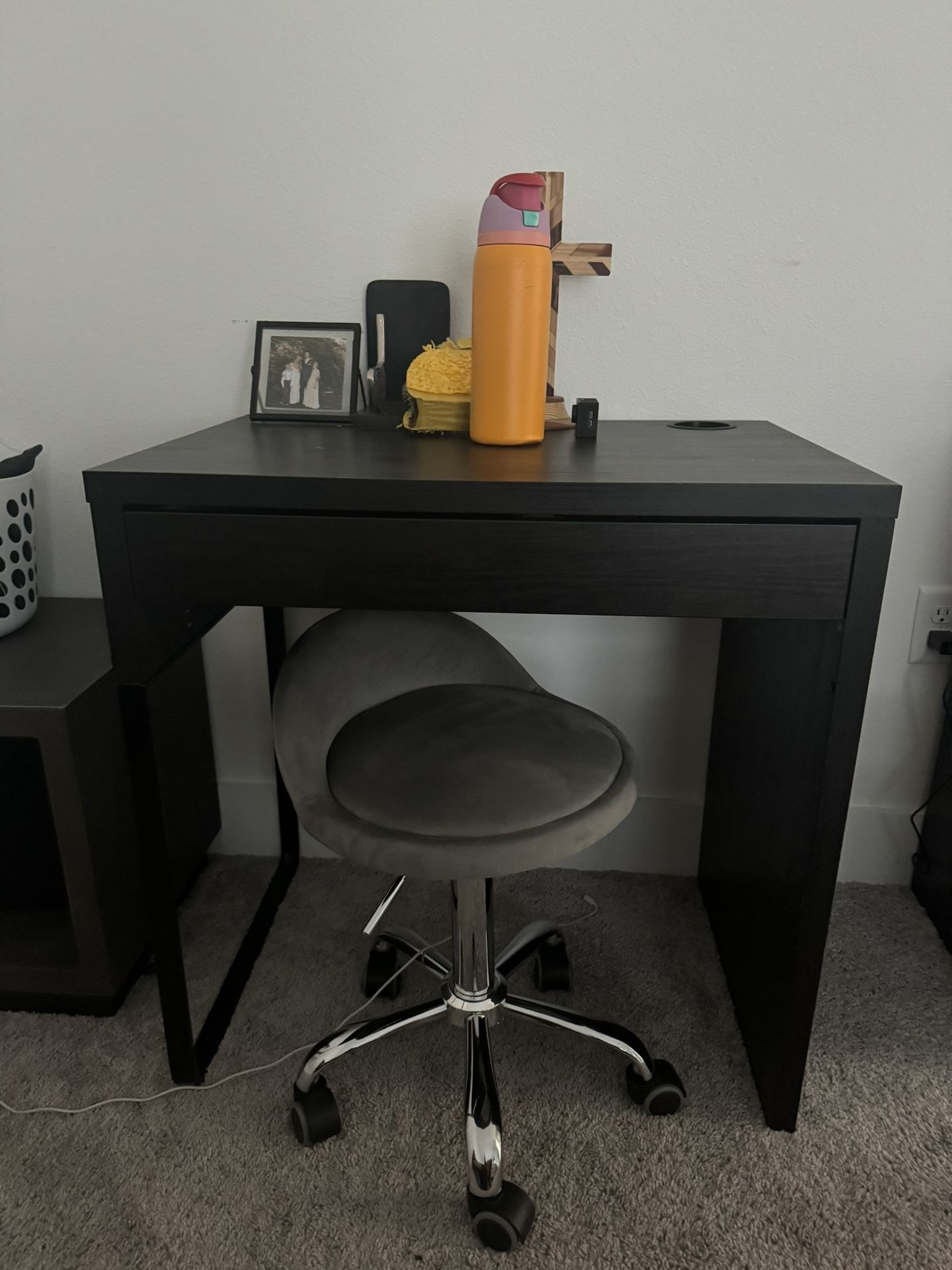 IKEA Black Desk for Sale in Bradenton, FL - OfferUp