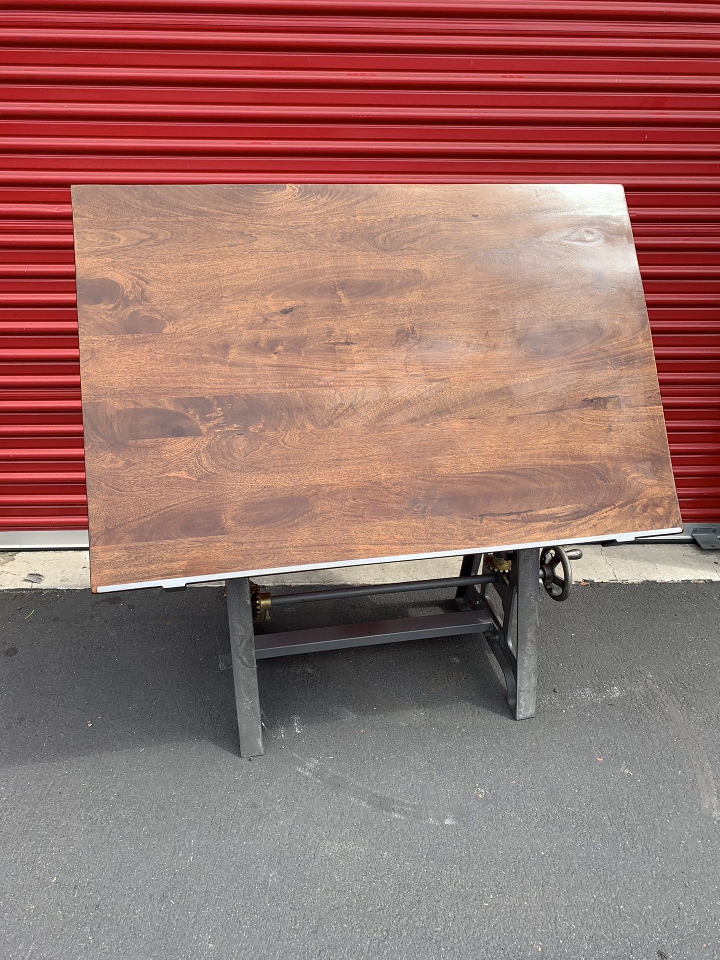 Industrial Crank Drafting Table With Iron Base for Sale in Cypress, CA ...