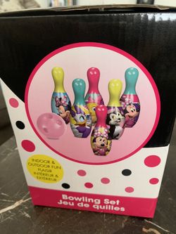 DISNEY MINNIE MOUSE BOWLING SET (NEW) for Sale in Las Vegas, NV - OfferUp