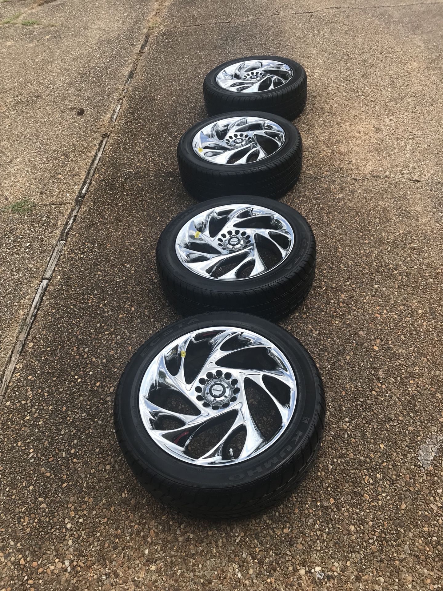 Chrome Enkei Shuriken rims! for Sale in Virginia Beach, VA - OfferUp