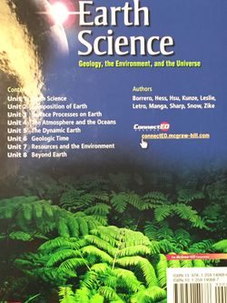 Earth Science Textbook 8th Grade