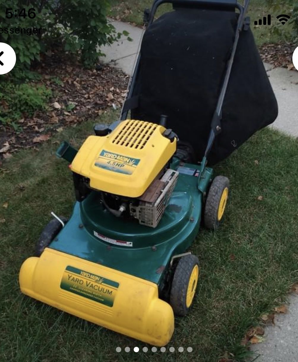 MTD Yardman Chipper Shredder and Yard Vac for Sale in Lake Villa, IL ...