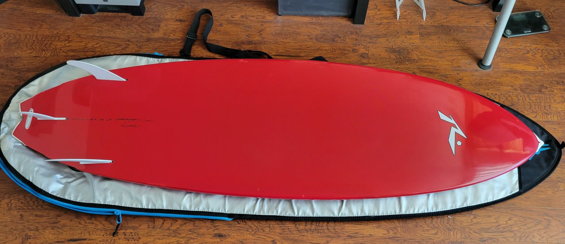 ***ON HOLD FOR PICK-UP*** RUSTY PIRAHNA SURFTECH SURFBOARD 3 FUTURES ...