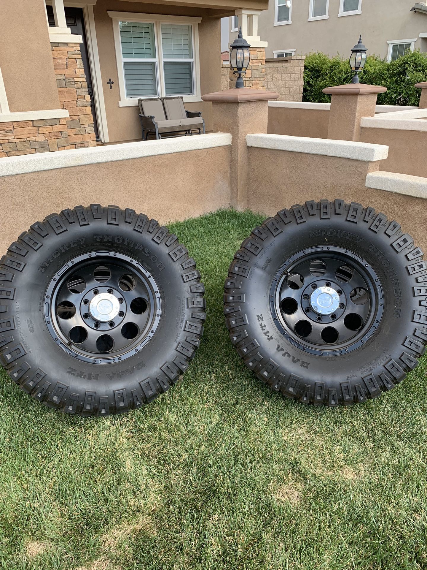 38’s Tires (Rims and tires) 38/15.50/18 - 8 Lug wheels serious inquires ...