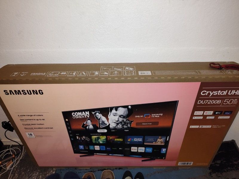 Brand New 50" Samsung DU7200 Crystal UHD for Sale in Phoenix, AZ - OfferUp