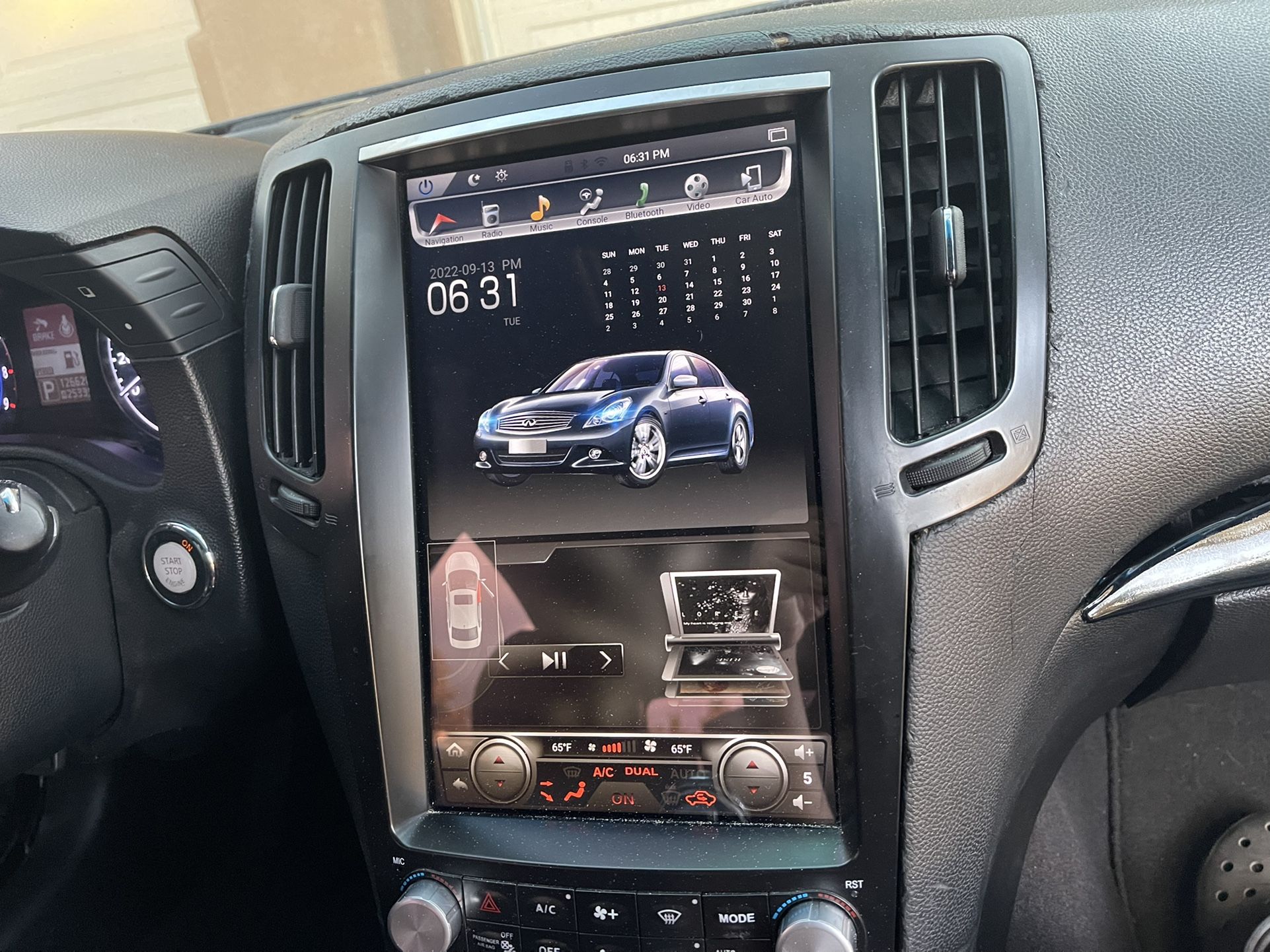 Infiniti G37 Tesla Touch Screen Radio for Sale in Moreno Valley, CA ...