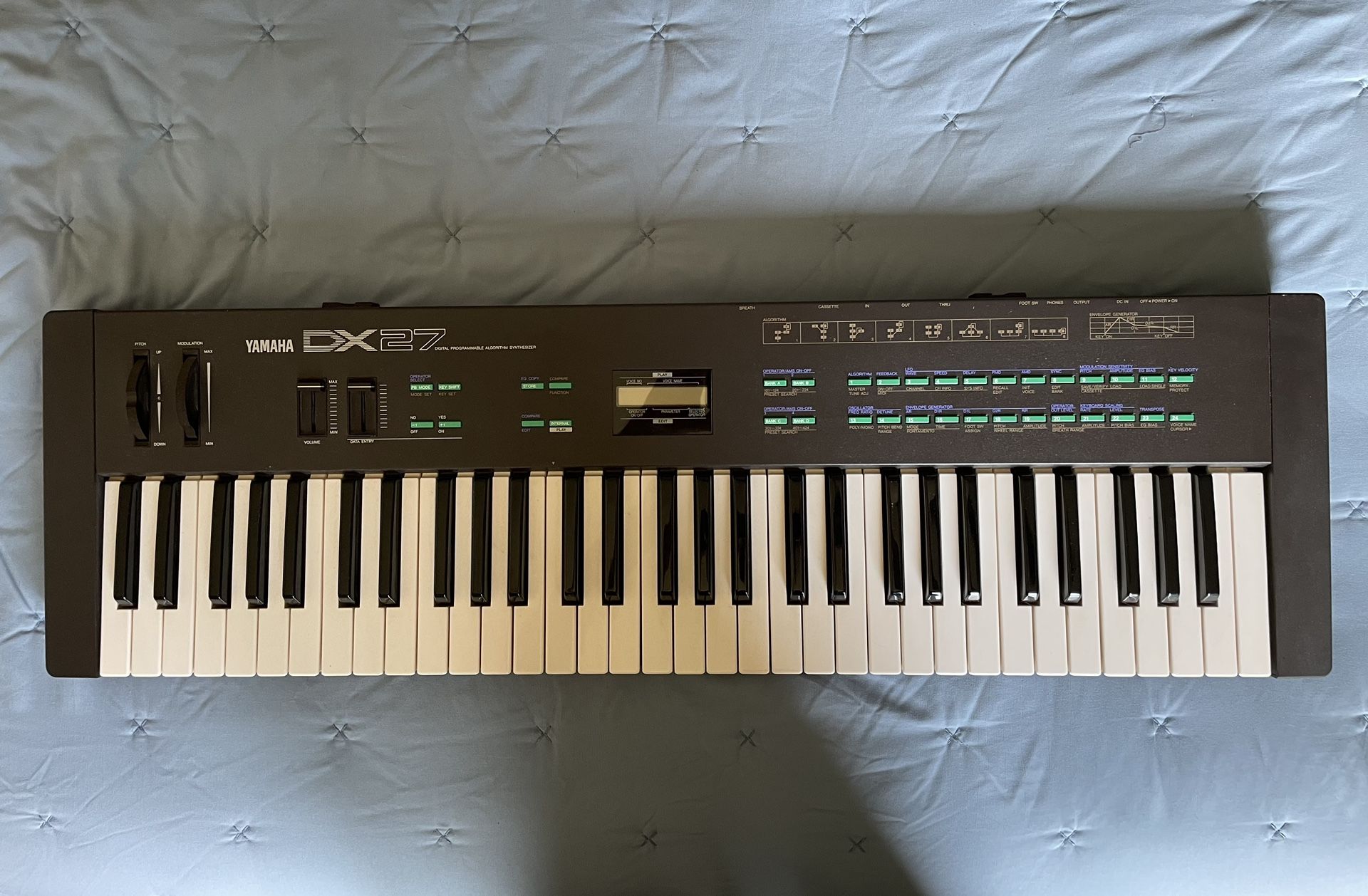 Yamaha DX-27 Digital Synthesizer (Vintage) 61-Keys for Sale in Chandler ...