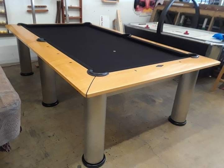 8 Ft. Oversized Brunswick "Manhattan" 6 leg pool table === for Sale in ...