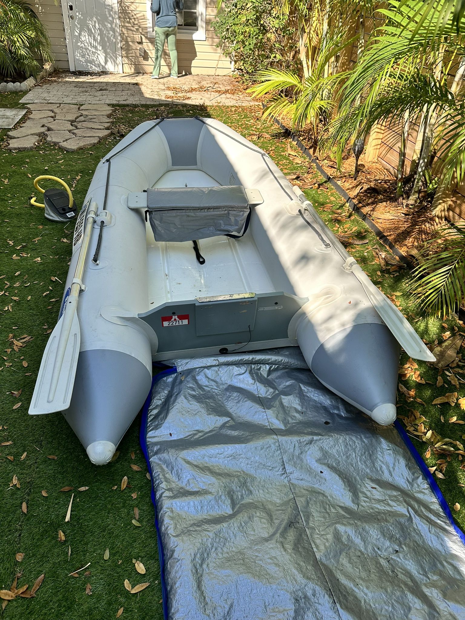 West Marine dingy plus Motor for Sale in Oakland Park, FL - OfferUp