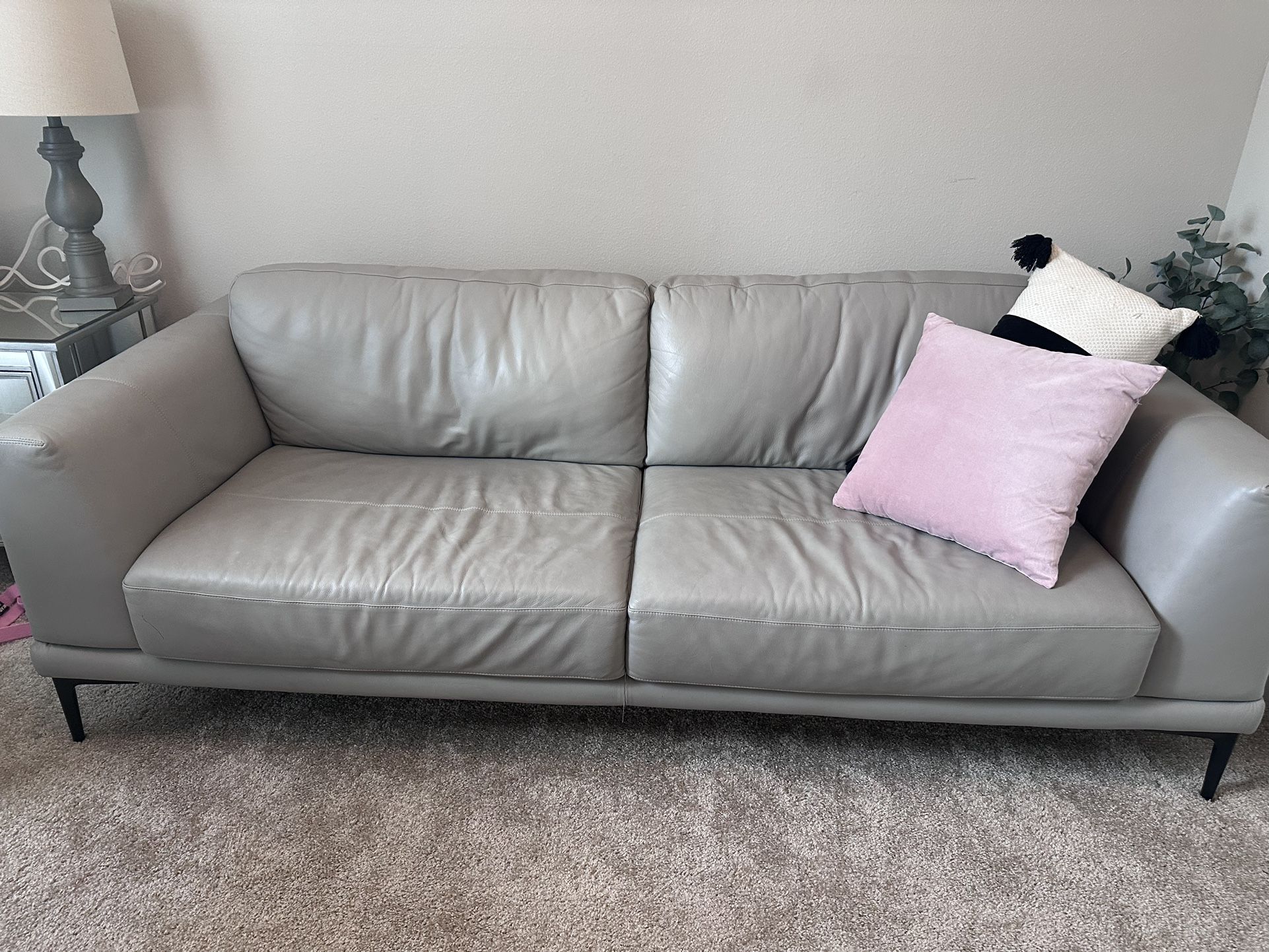 Natuzzi Editions Leather Couch for Sale in Phoenix, AZ - OfferUp