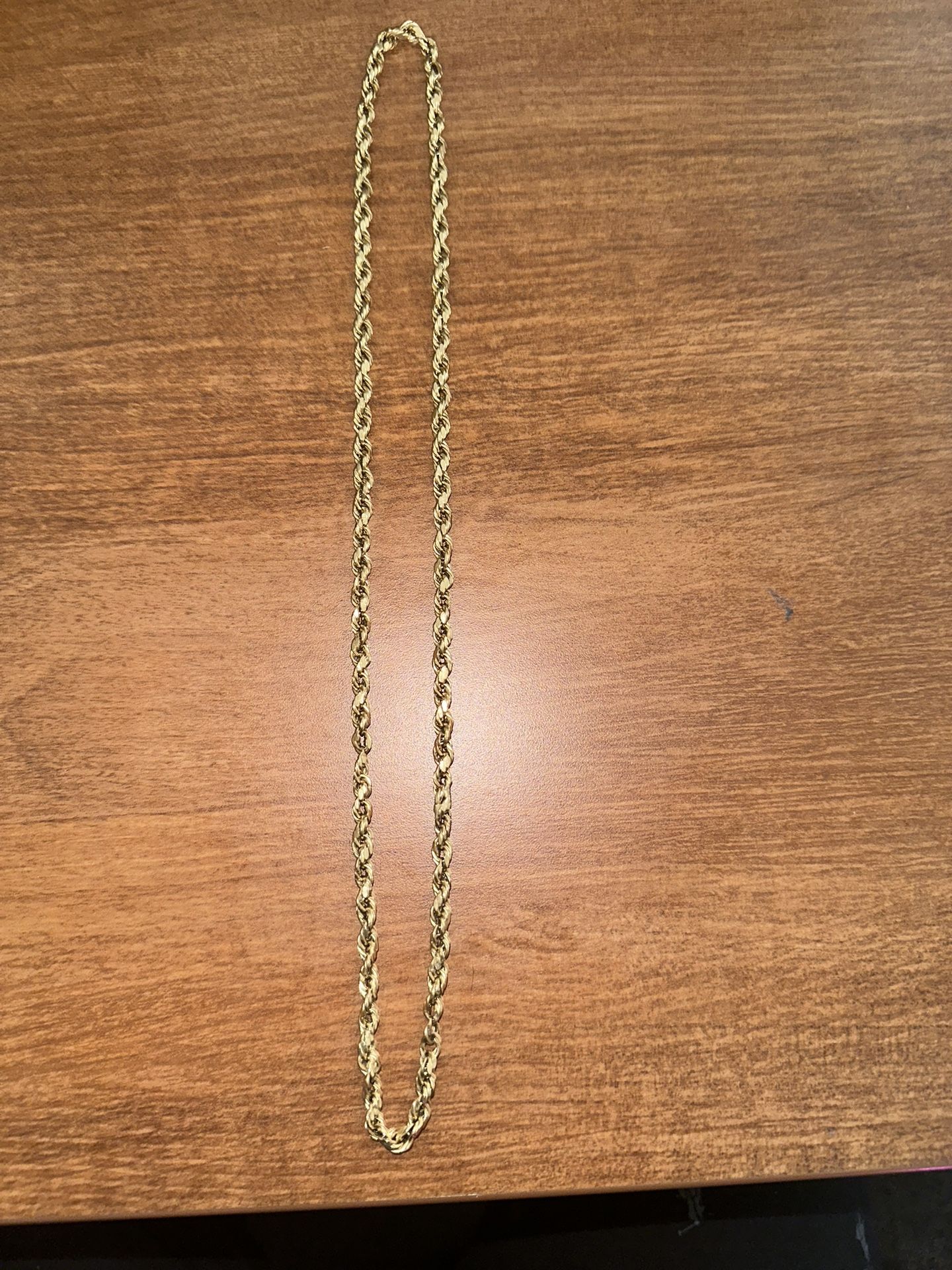 14k Gold Rope Chain for Sale in La Verne, CA - OfferUp