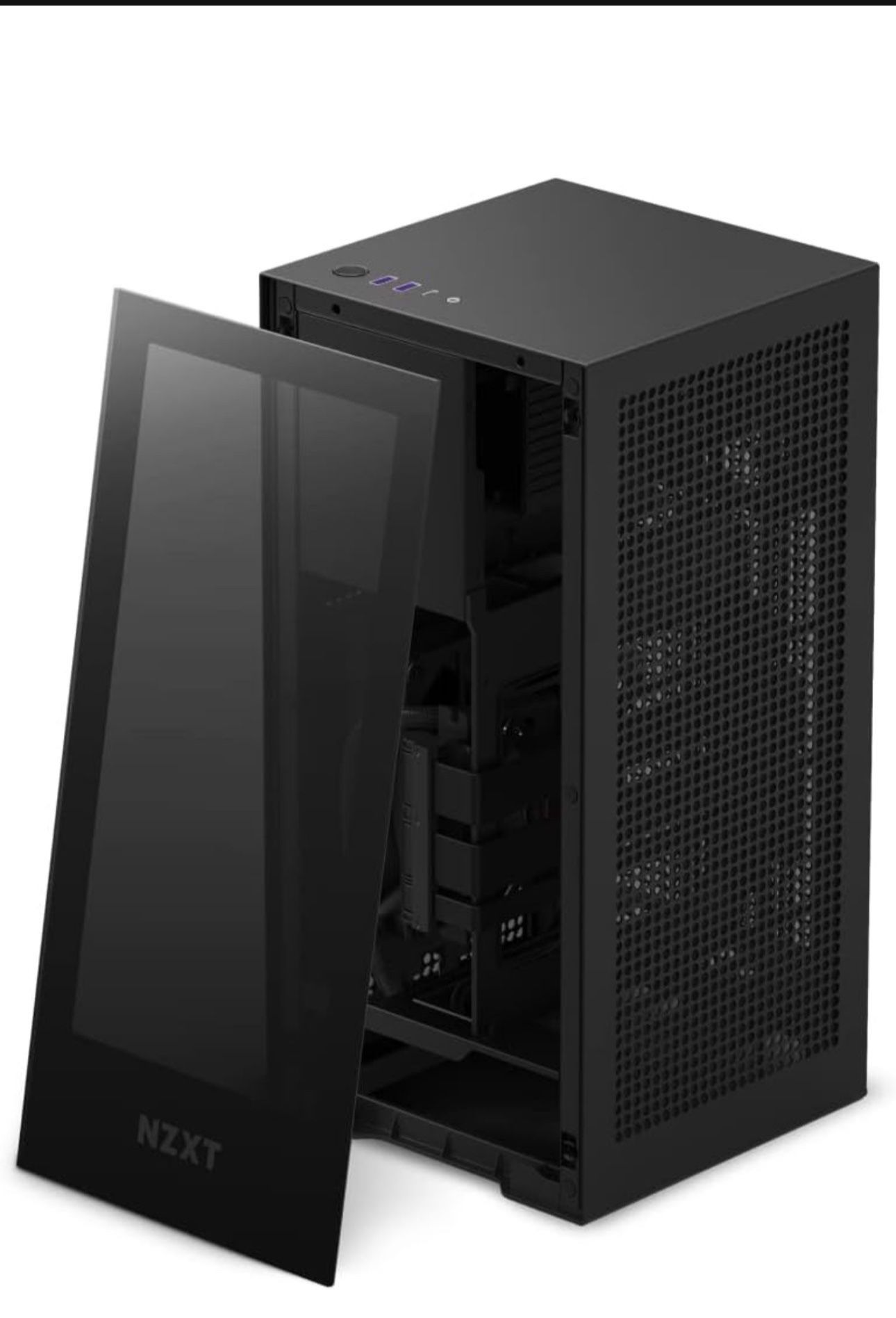 NZXT H1 Version 2 - CS-H11BB-US - Small Form-Factor ITX Case - Dual ...