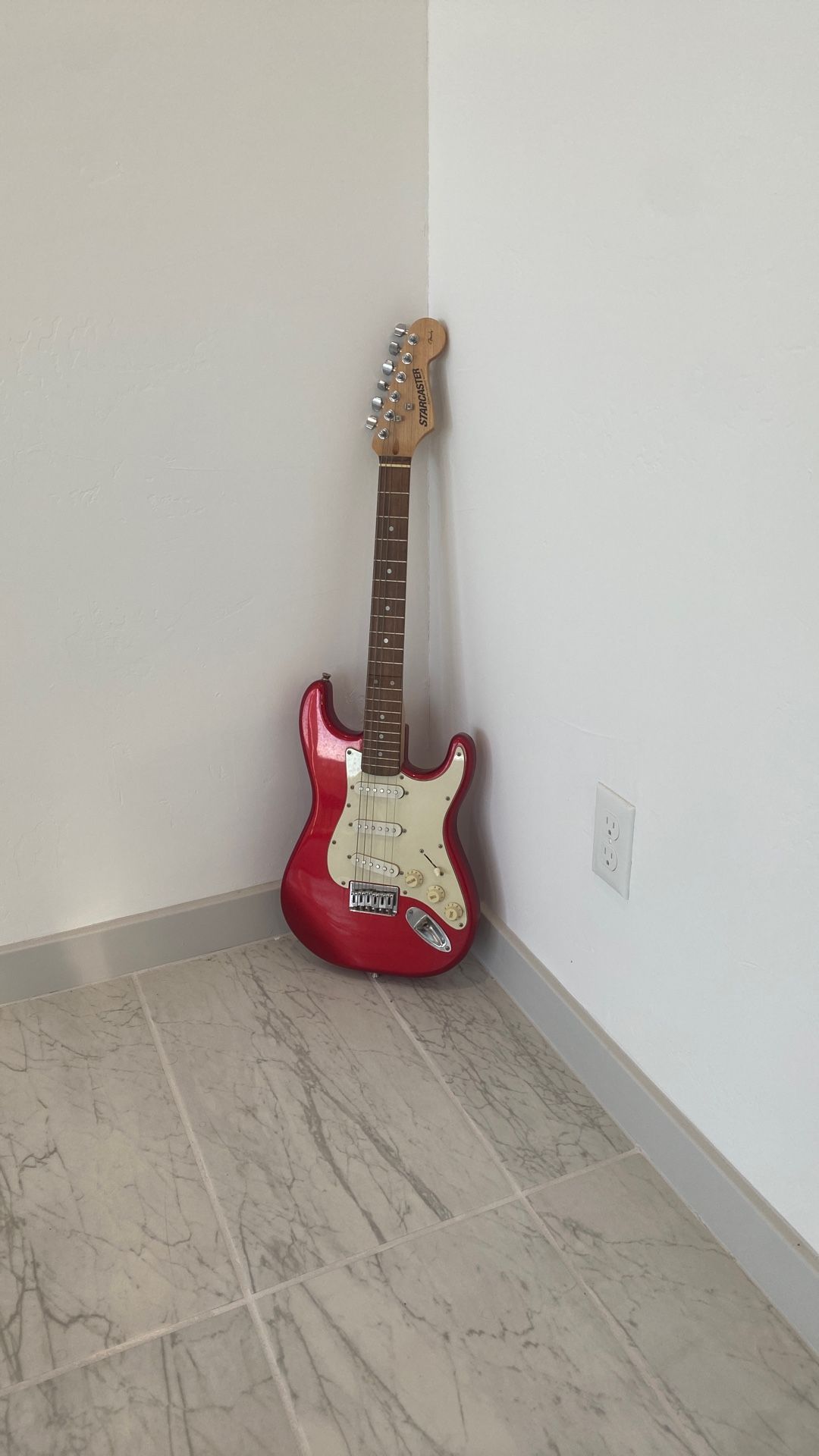 Red Starcaster by Fender Electric Guitar for Sale in Canutillo, TX ...