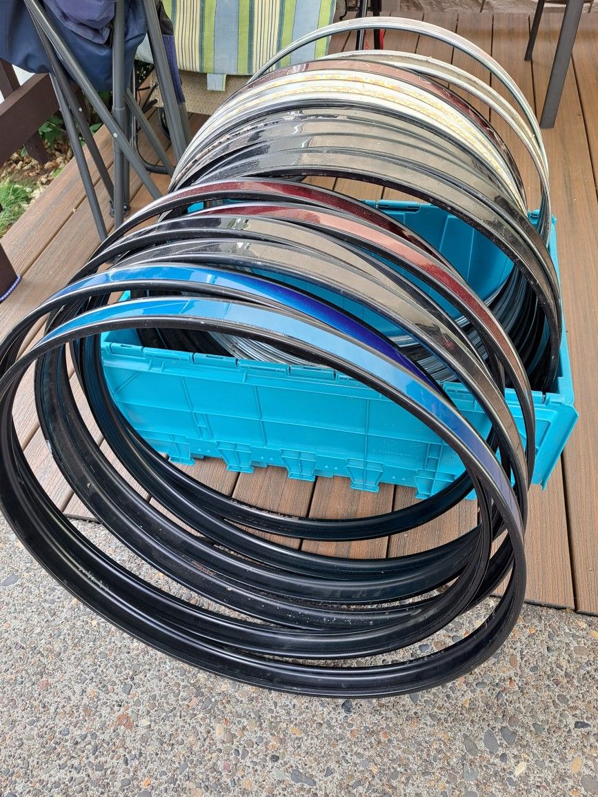 Bass Drum Hoops. All 22 Inch Rims for Sale in Portland, OR - OfferUp
