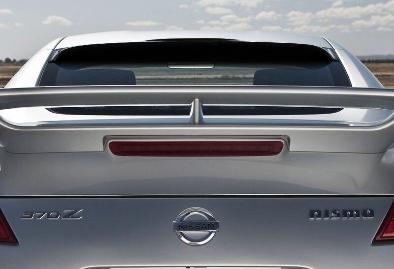 For 2009-2020 Nissan 370Z Z34 Smoke Acrylic Rear Window Roof Visor ...