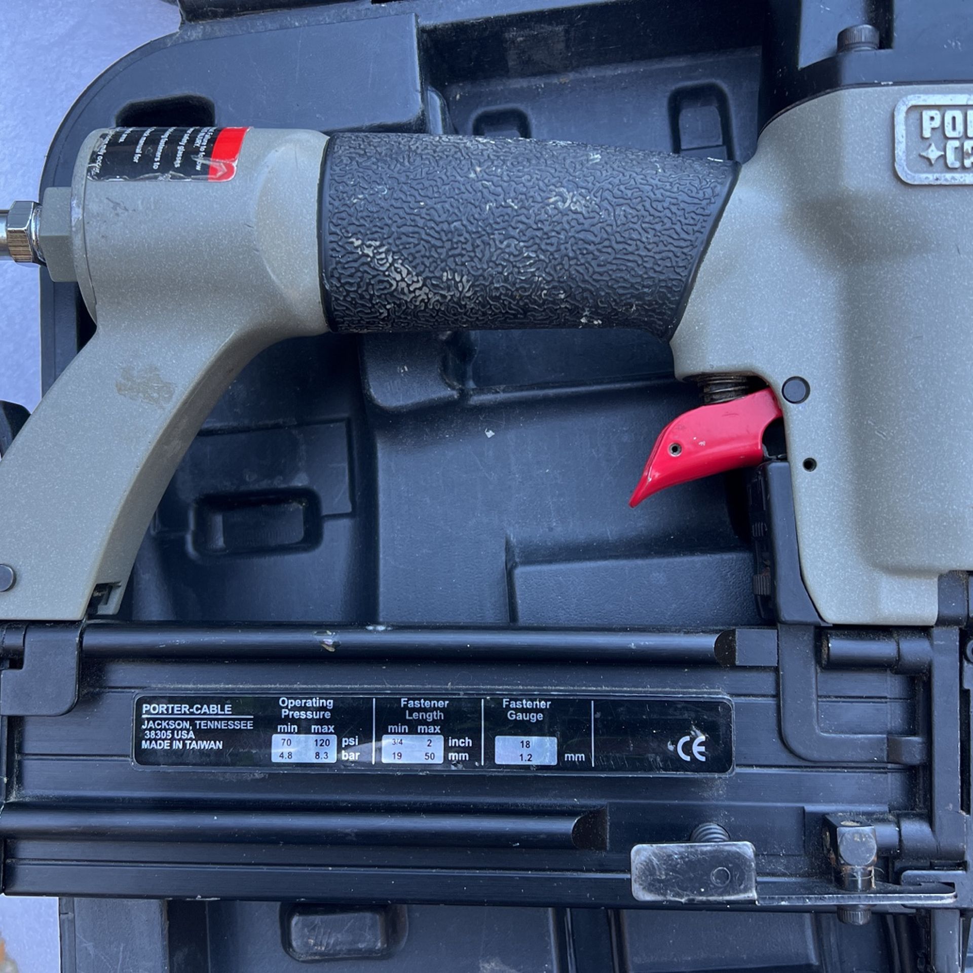 Porter Cable Brad Nailer BN200A Tools Machinery