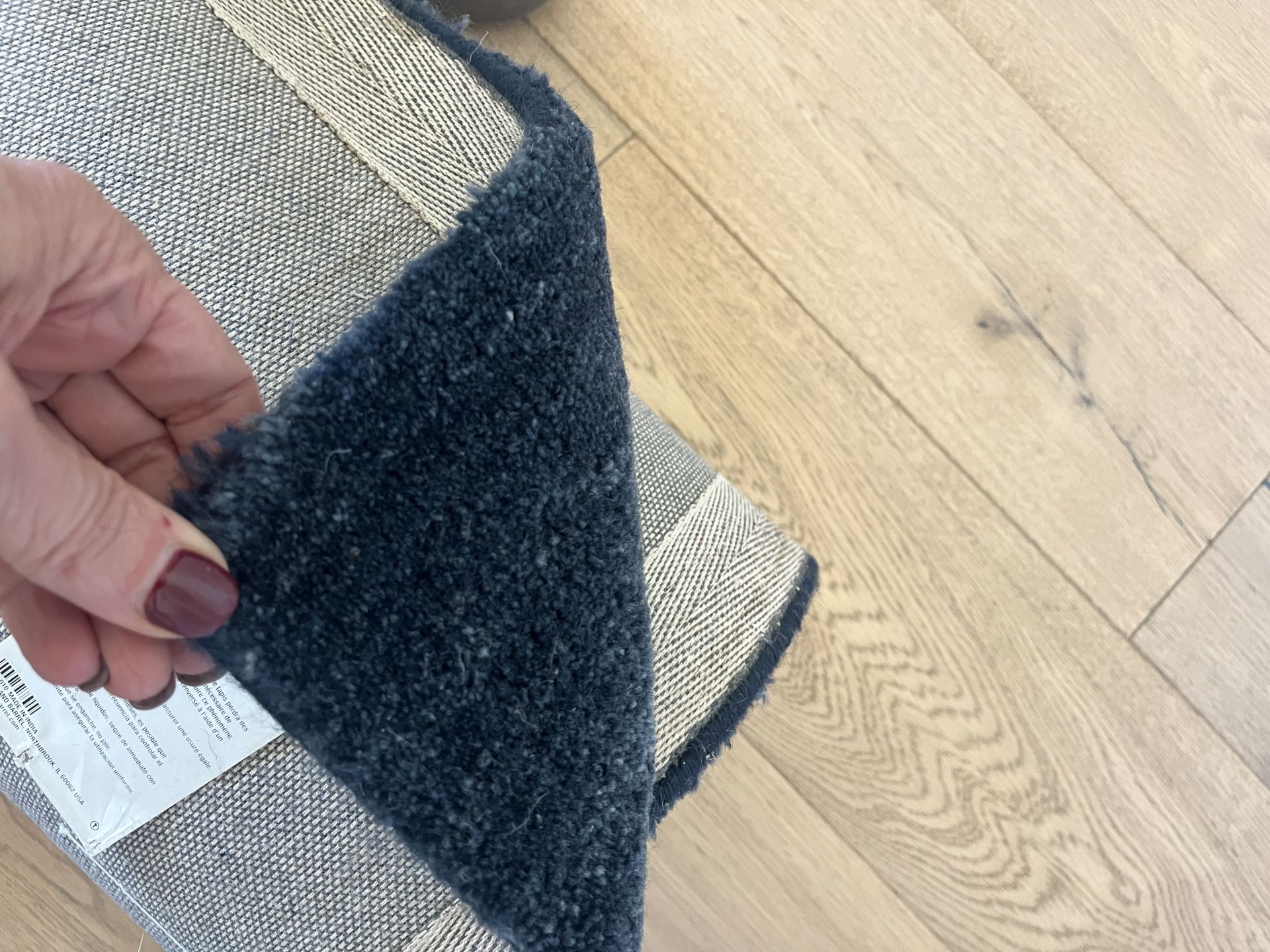 8x10 Crate & Barrel Indigo Wool Rug for Sale in San Diego, CA - OfferUp