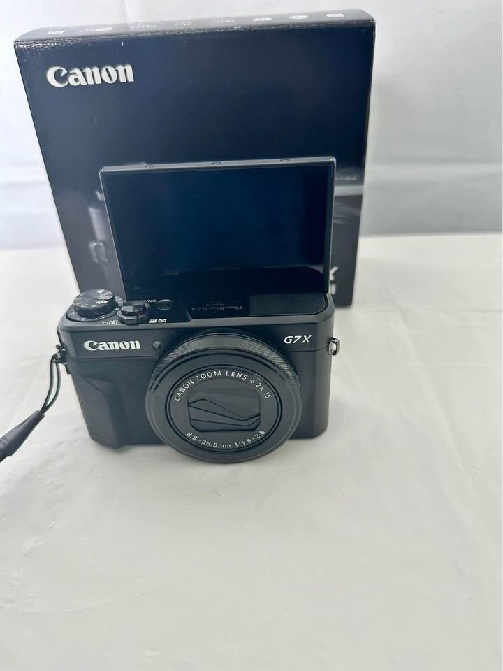 Canon PowerShot G7 X Mark II 20.1MP Compact Camera - Black for Sale in Wilmington, CA - OfferUp