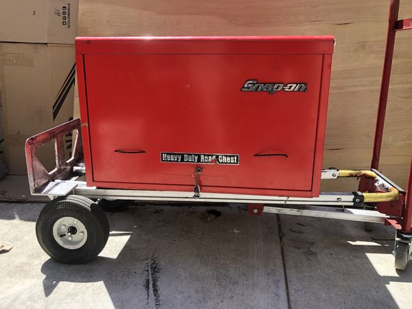 Snap on tool box Heavy duty road chest with key 10 drawers for Sale in ...
