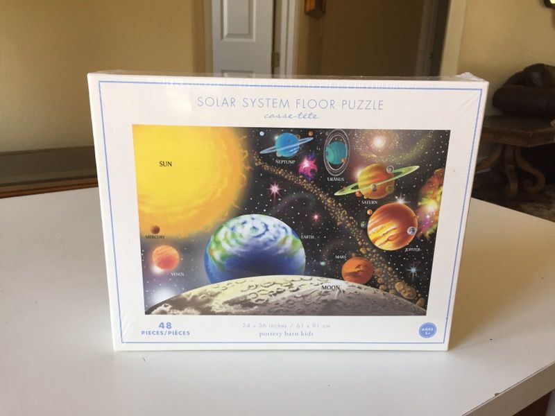 Giant Floor Puzzle Solar System