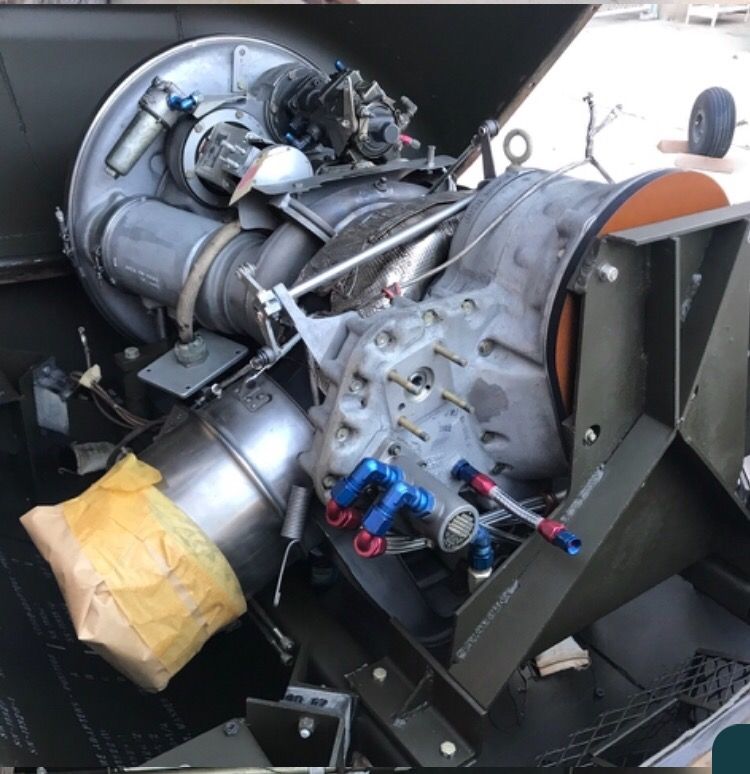 Jet Turbine Engine Boeing 0 hours - T50 for Insane JetRatRod JetBoat ...
