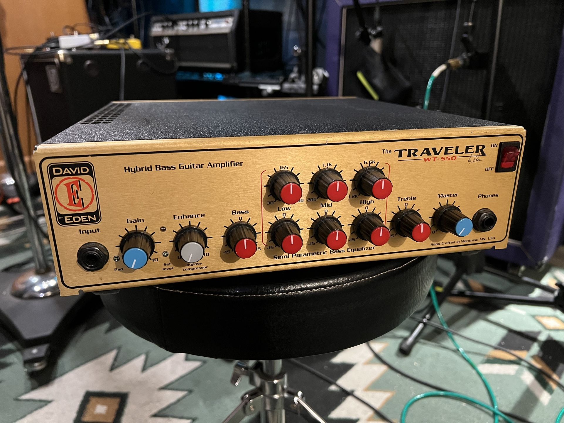 David Eden WT-550 Bass Amp USA for Sale in Mesa, AZ - OfferUp