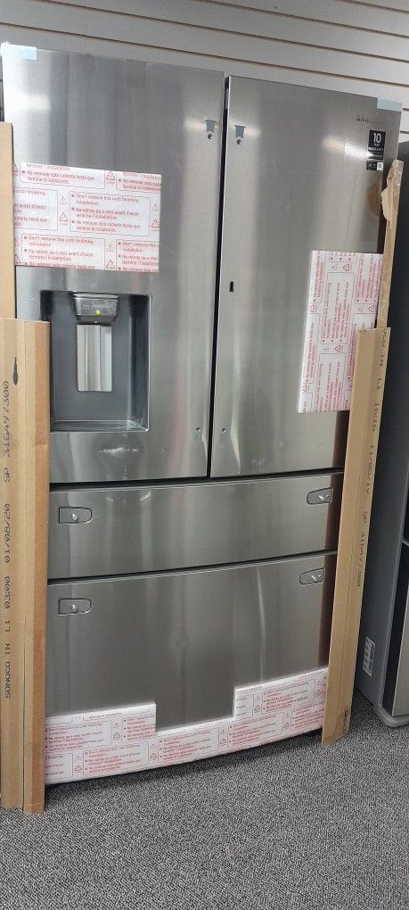 NEW REFRIGERATOR 4DOORS STAINLESS STEEL INCLUDING WARRANTY DELIVERY for ...