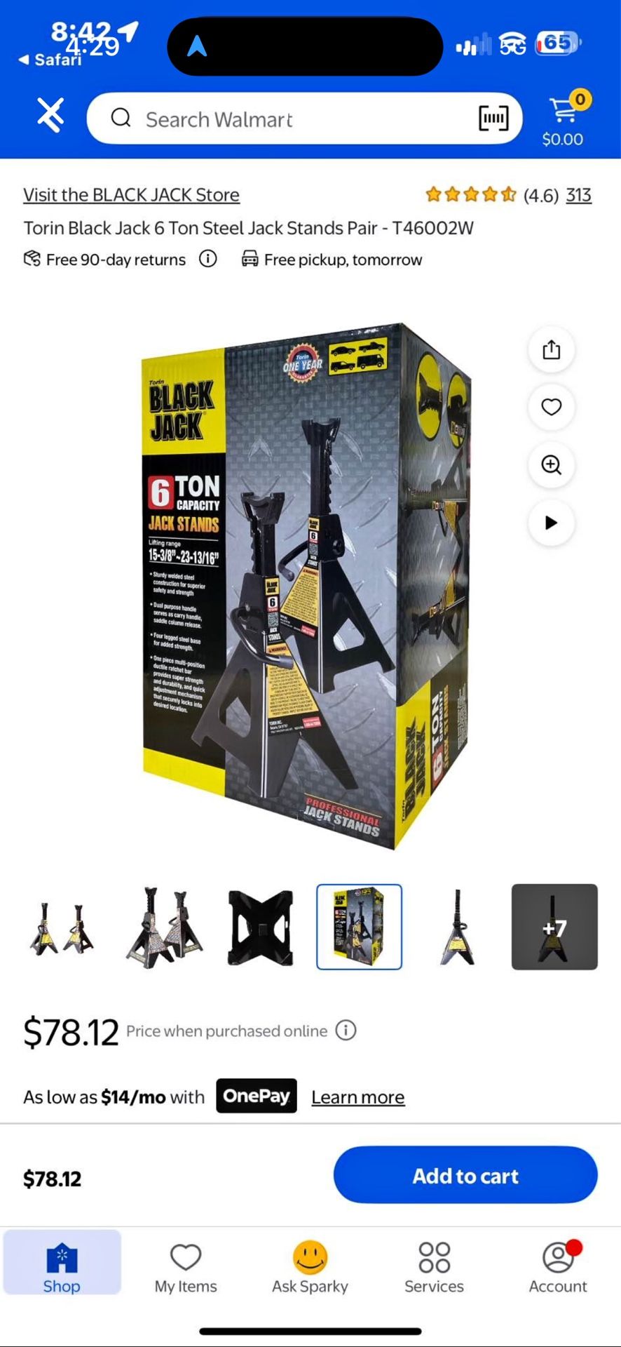 Jack Stands 6 Tons for Sale in Hayward, CA - OfferUp