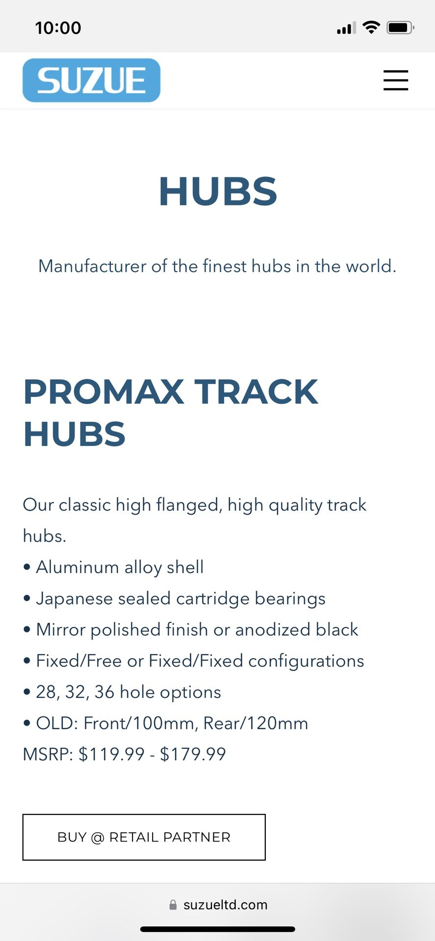 suzue hubs japan pro max Flip Flop Track F&R 28 hole for Sale in City ...