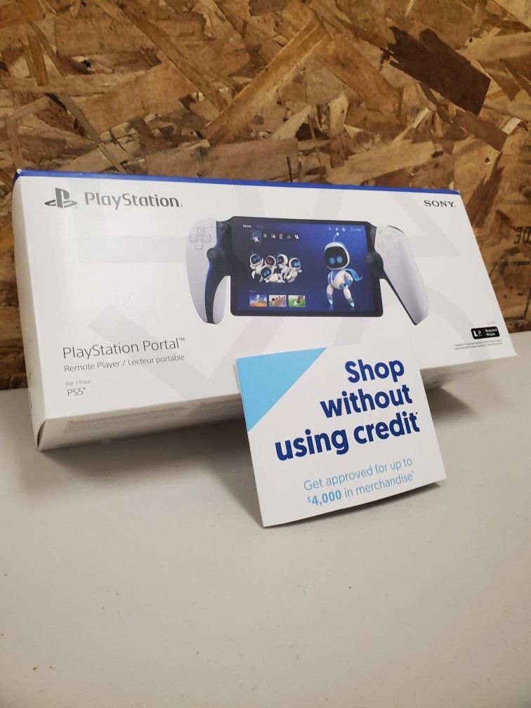 Sony Playstation PS05 Portal Gaming Handheld - $1 DOWN TODAY, NO CREDIT ...