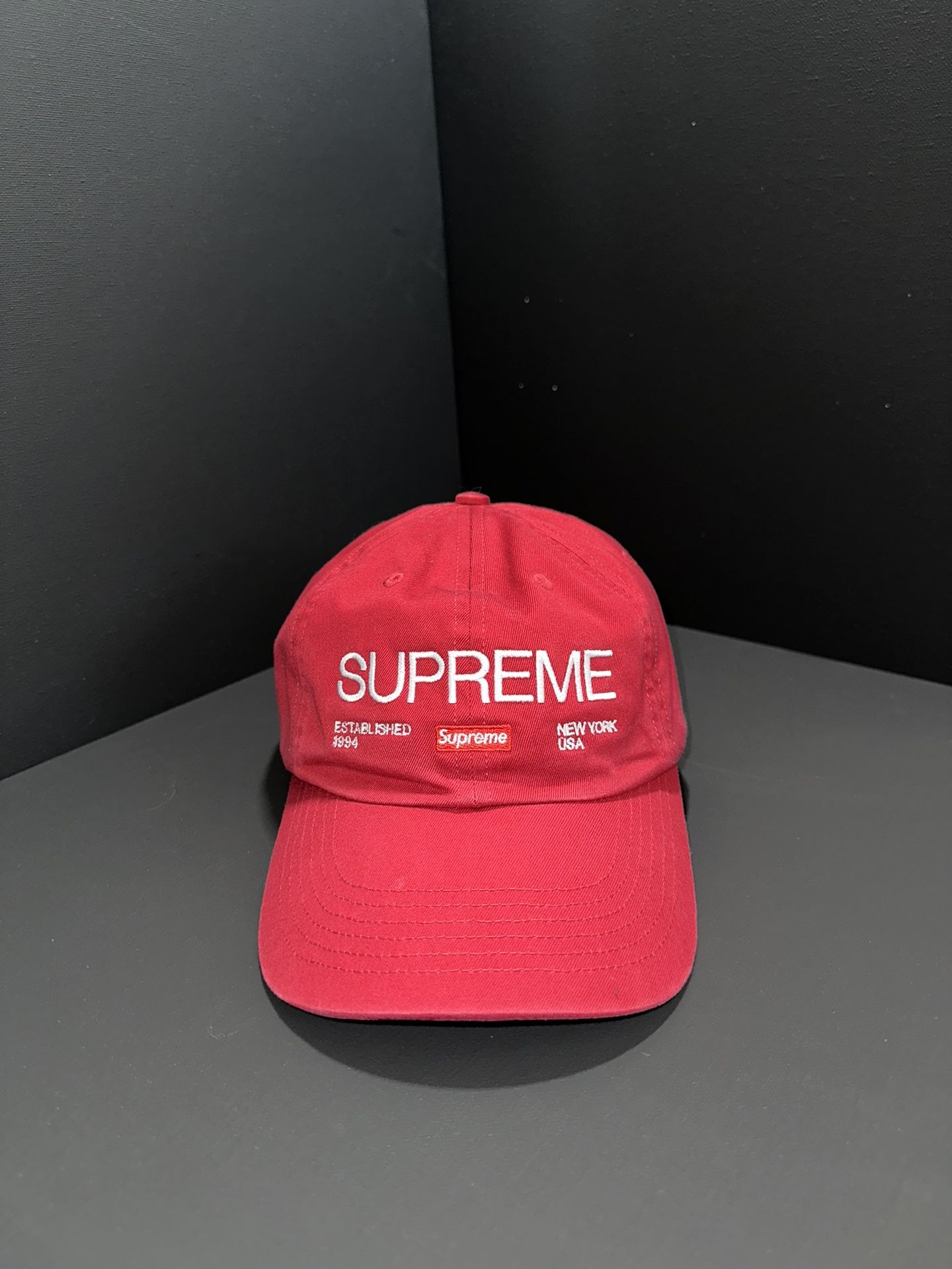 Supreme Panel Hat Red for Sale in Tracy, CA - OfferUp