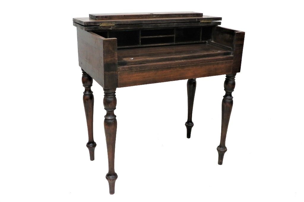 beautiful solid wood spinet desk by the Wilhelm Furniture Company in ...