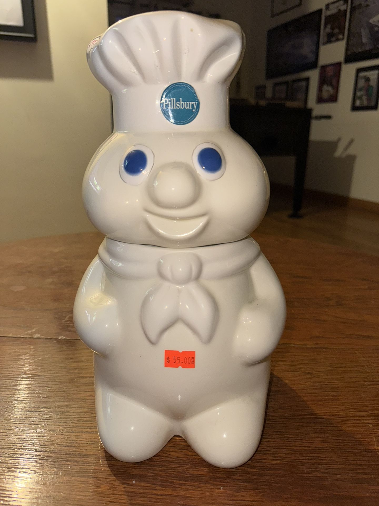 Vintage Pillsbury Doughboy Cookie Jar 1988 by Benjamin & Medwin 12” for ...