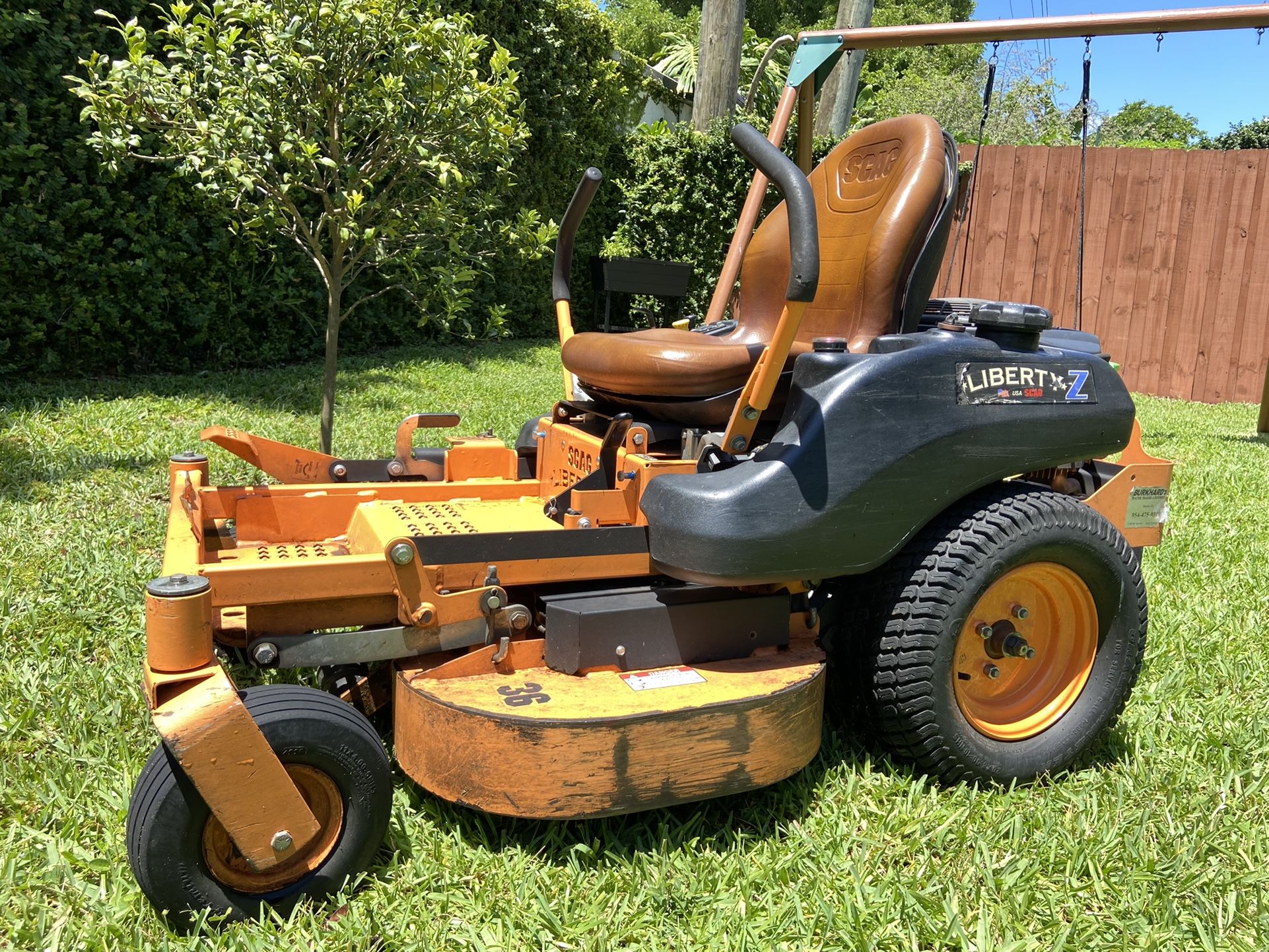 2019 36” Scag Liberty Zero Turn Mower for Sale in Fort Lauderdale, FL ...