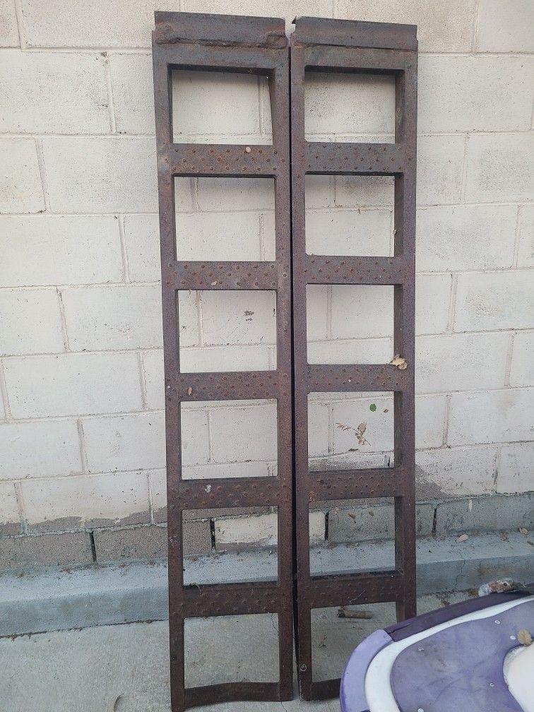 Heavy Duty Iron Steel Loading Ramps for Sale in Montclair, CA - OfferUp