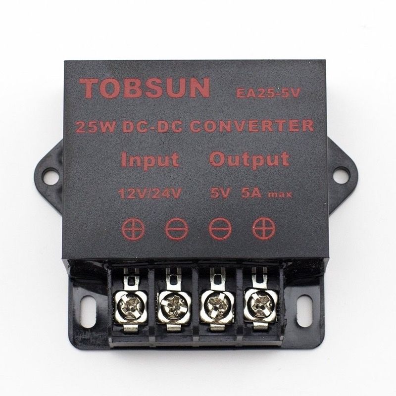 Tobsun DC-DC 12/24V to 5V 5A 25W stepdown regulator converter for Sale in Porter Ranch, CA - OfferUp