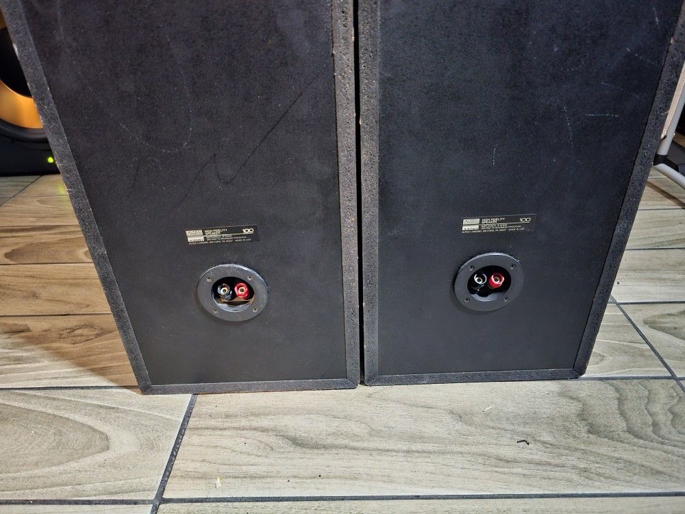 Altec Lansing High Fidelity Speaker 100 pair Made In USA for Altec Lansing High Fidelity Speaker 100 pair Made In USA for