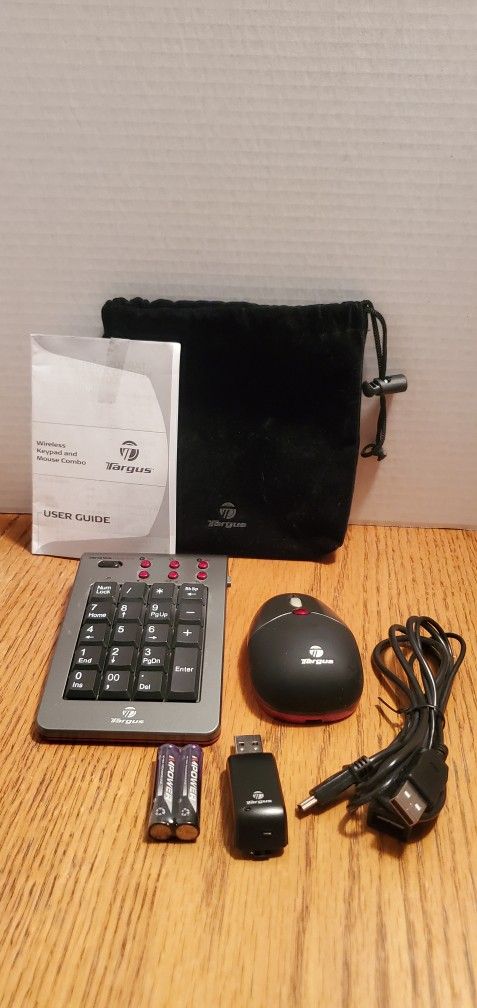 Targus Wireless Keypad + Mouse Combo for Sale in Chandler, AZ - OfferUp