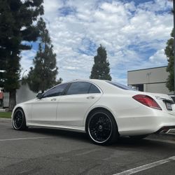 22" Forgiato Wheels Mercedes S Class S400 S550 S560 S580 S600 CL Black ...