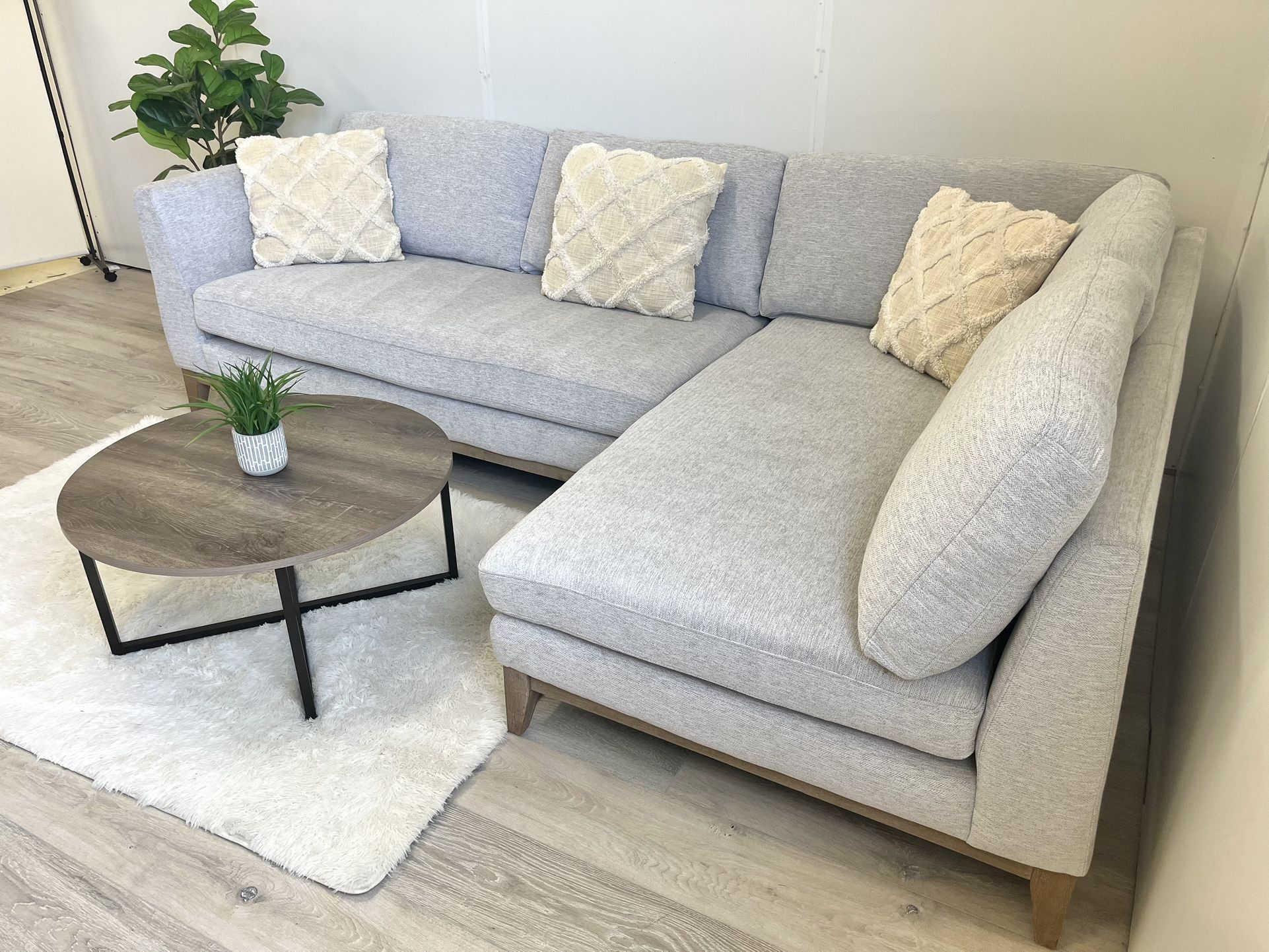 Delivery Available- Light Gray Sectional Sofa for Sale in Hyattsville ...