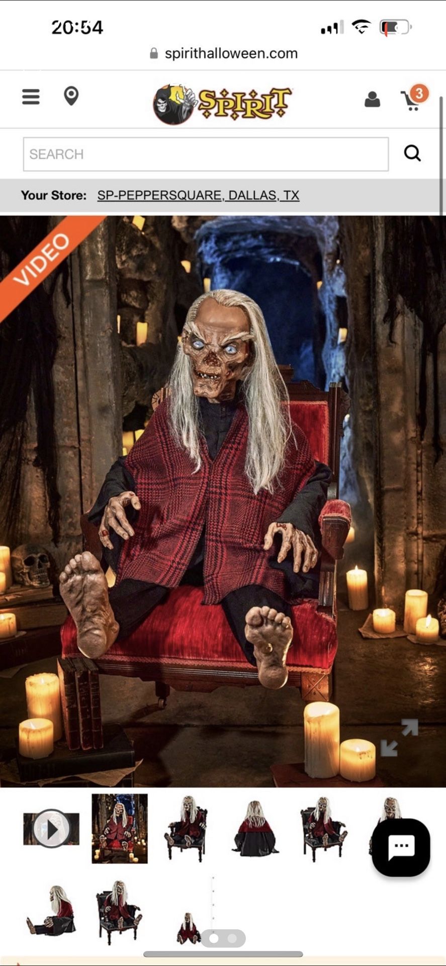 Halloween 5.5 Ft The Crypt Keeper Animatronic for Sale in Norwalk, CA ...